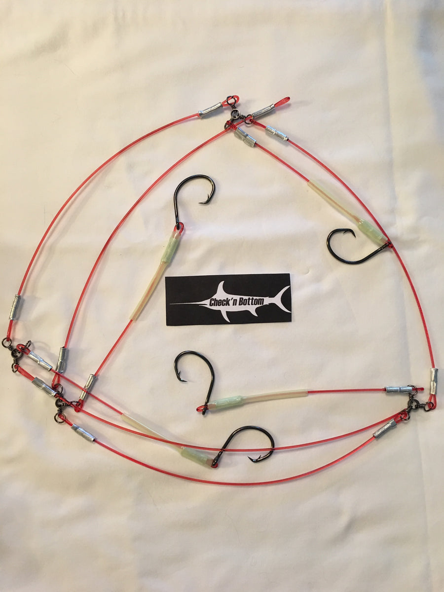 Deep drop leaders – Check'n Bottom Outfitters LLC